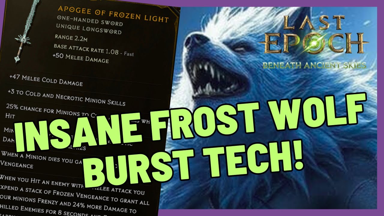 MASSIVE DPS Wolf Pack! Beastmaster Build Guide (Shatter Swipe + Warcry ...
