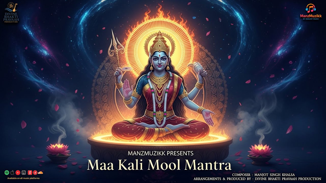 Maa Kali Mool Mantra 108 Times | Dakshina Kalika Mantra Jaap | 108 ...