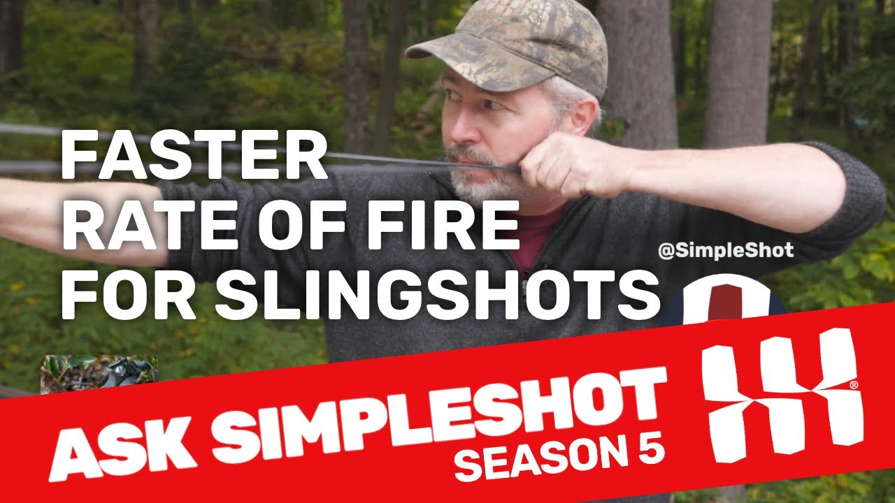 How to speed up my rate of fire when shooting slingshots? - YouTube