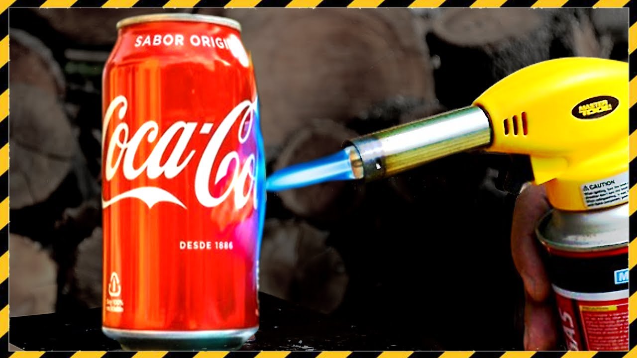 Explosive Experiments with Cola and Other Objects - YouTube