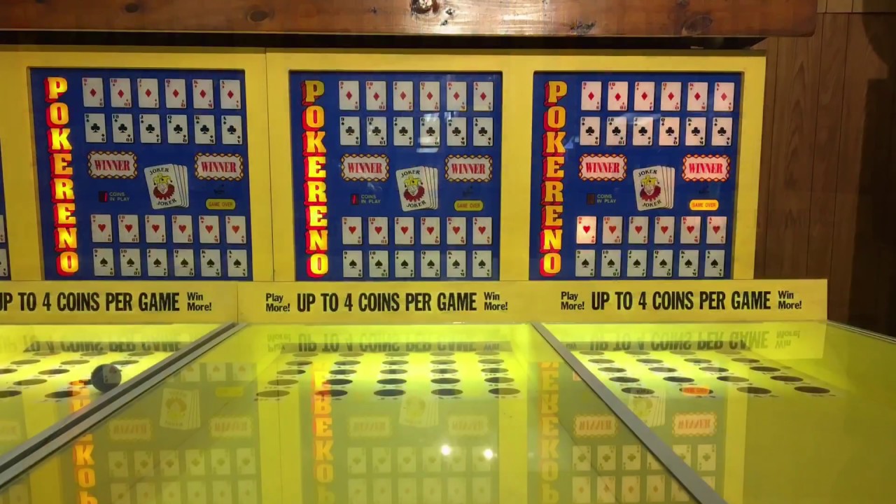 Pokereno Joker Poker Roll A Ball Arcade Game Video Jackpot Winner ...