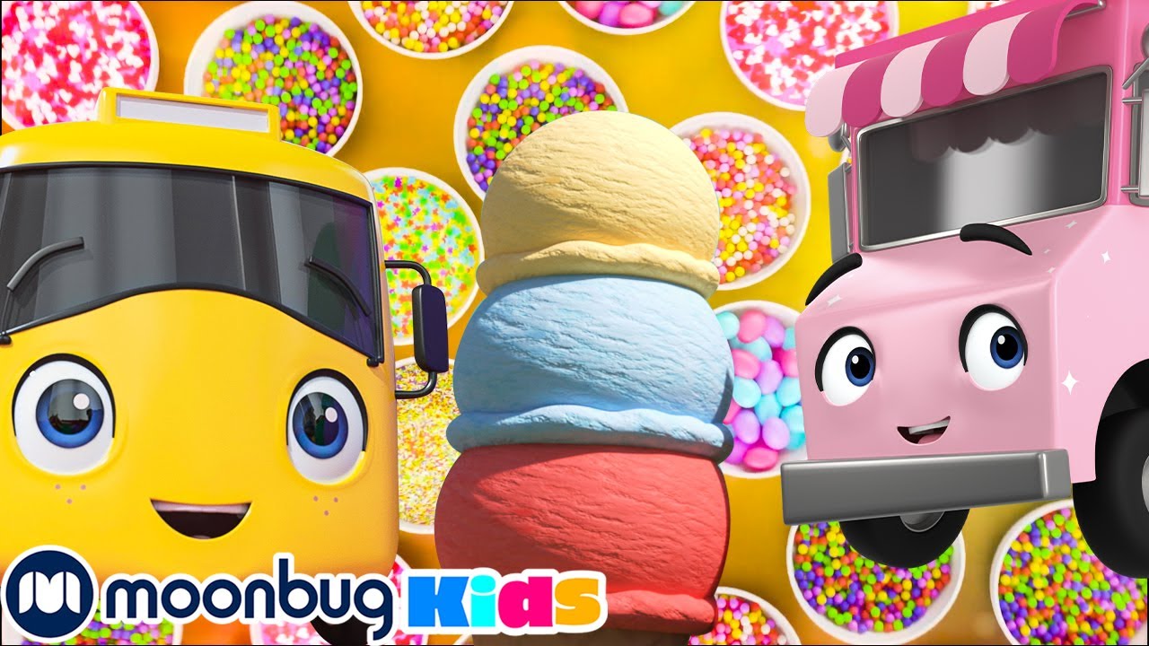We Love Ice Cream | Go Buster! | Kids Songs | Nursery Rhymes | Sleep ...