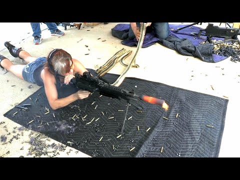 How many rounds can be fired continuously through a 5.56 mm sound ? Suppressor