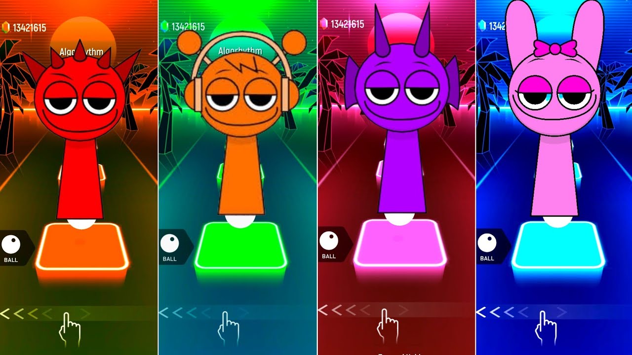 Sprunki Reddy 🆚 Sprunki Incredibox music 🆚 Sprunki Sky 🆚 Sprunki Aqua 🎧 ...