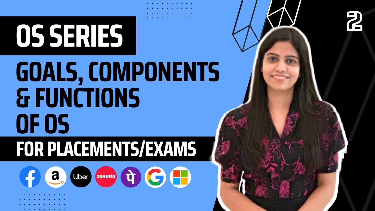 L2 : Goals, Components & Functions of Operating System | Complete OS ...