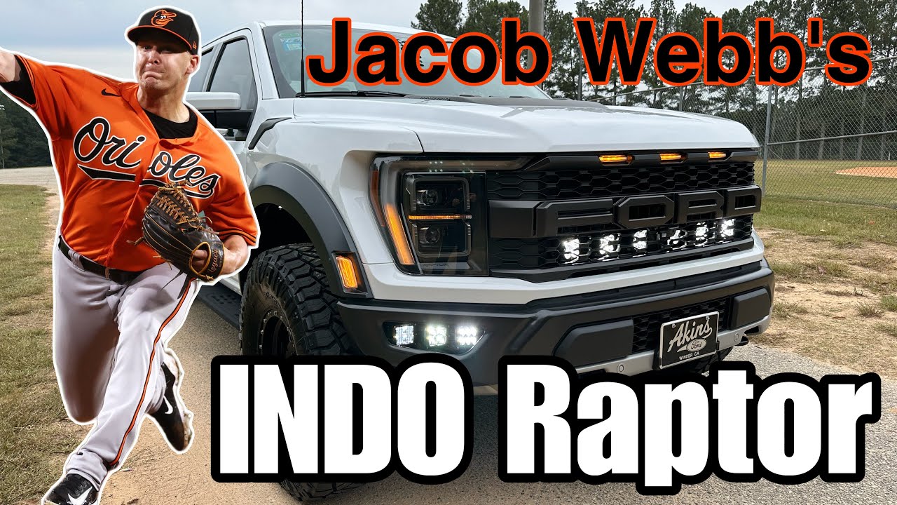 2023 Ford Raptor CUSTOM on 37s for MLB Pitcher Jacob Webb - YouTube