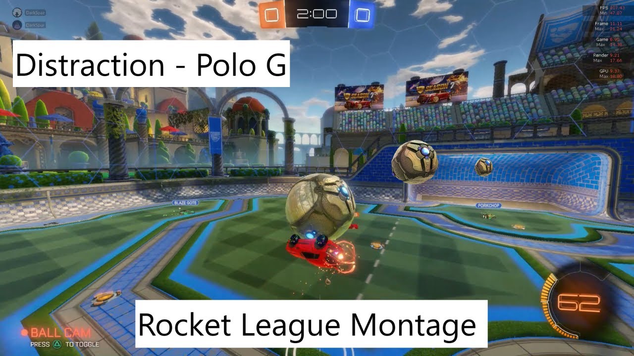 Distraction (Rocket League Montage) - YouTube