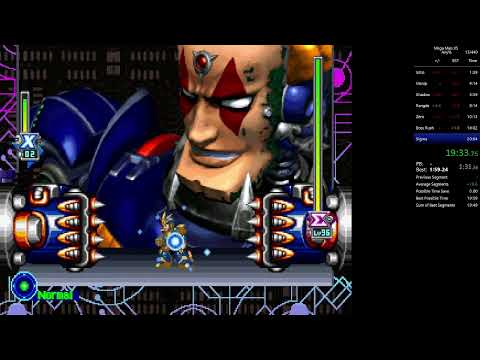 Mega Man X5 - Any% Speedrun in 8:36 IGT [World Record]
