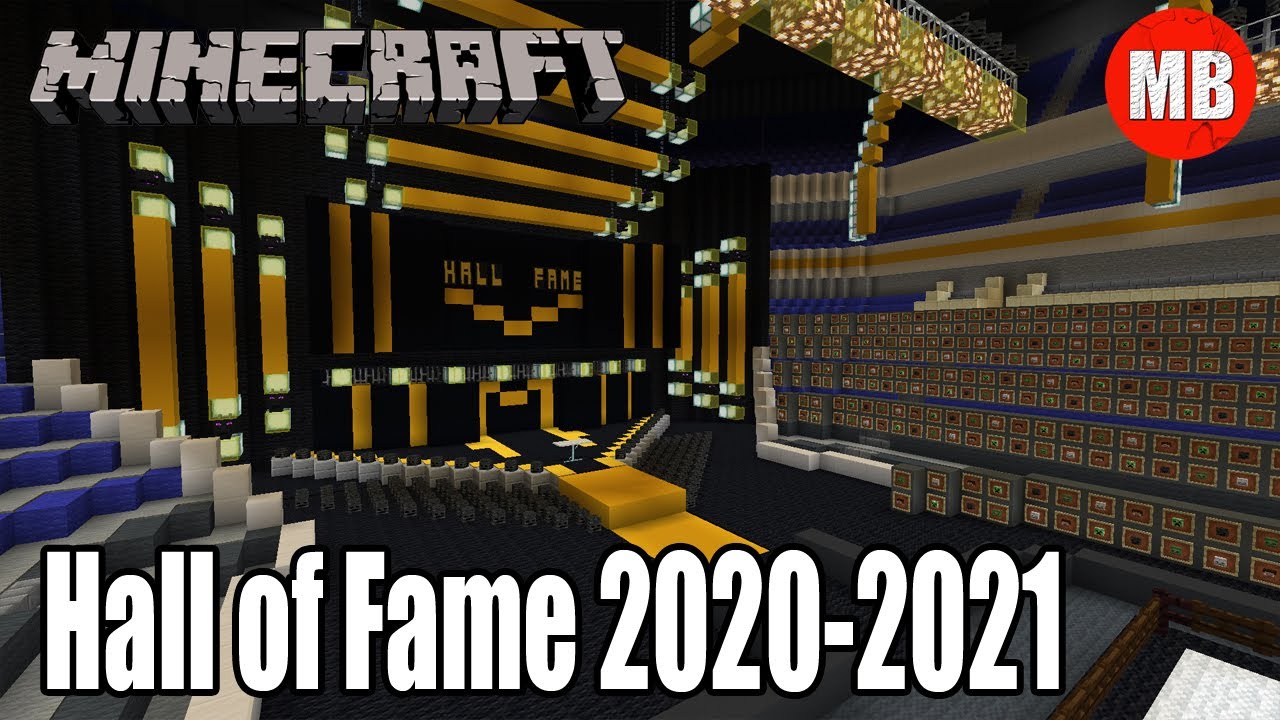 WWE Minecraft Arena | Hall of Fame 2020-2021 - YouTube