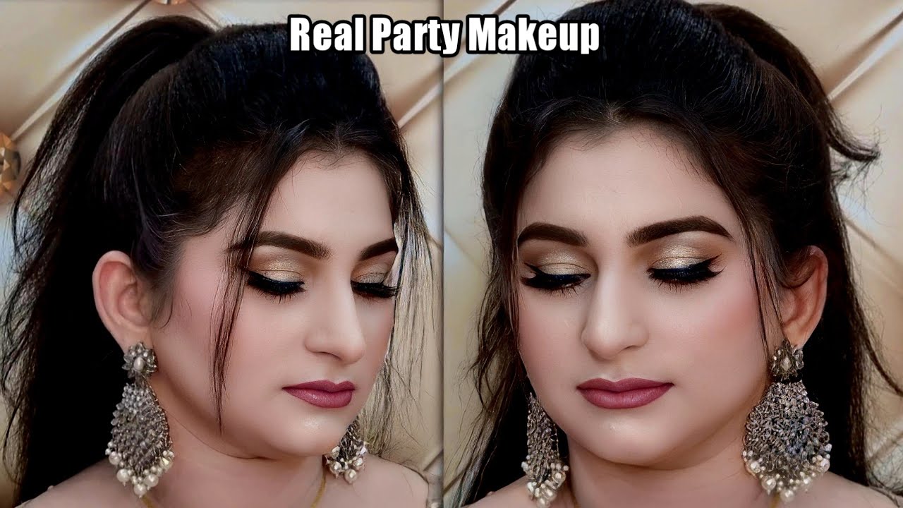 How to do Party Glam Makeup within 10 Minutes || Quick & Easy Makeup ...