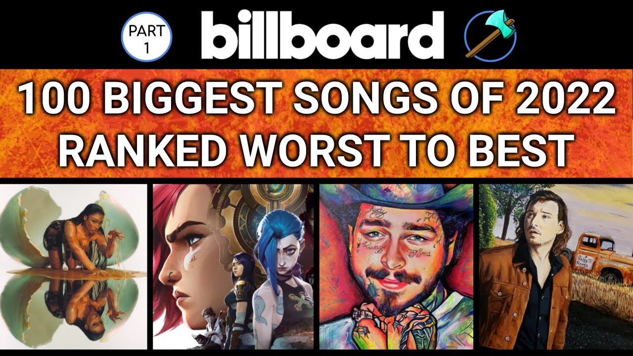 Top 100 Songs of 2022: RANKED Worst to Best | Sean Fay-Wolfe of DASM ...
