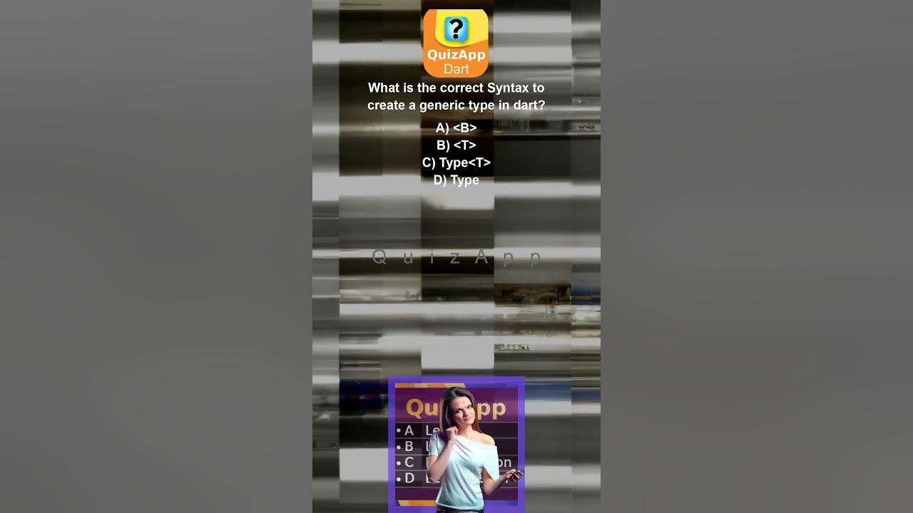 Dart What Is The Correct Syntax To Create A Generic Type In Dart Youtube