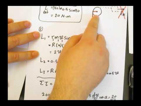 Phy101 - Ch11 - part 2 (Angular Momentum – فيزياء 101 – الوحدة الحادية عشرة – الزخم الزاوي ...