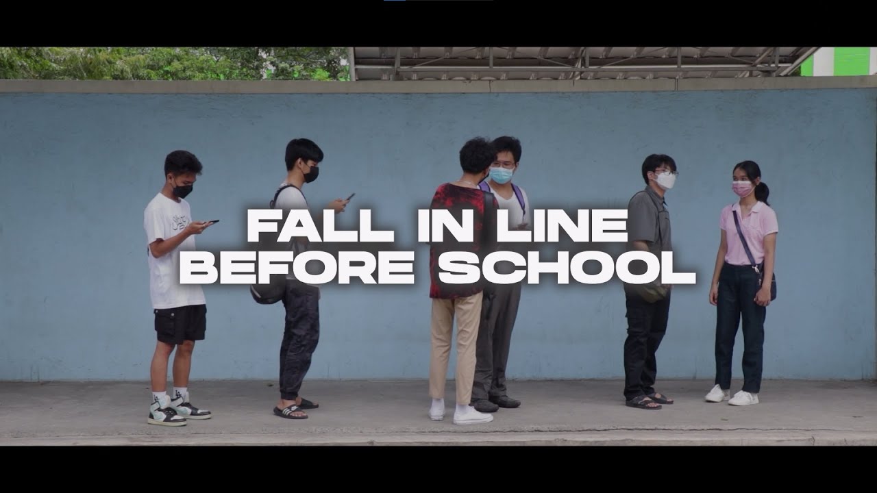 Fall in Line Before School | Group 2 OralCom (Casual Communication ...