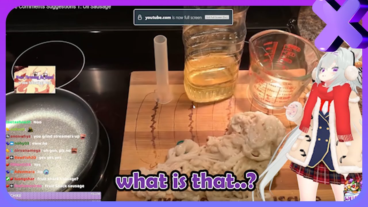 Filian Finds Out How Sausage Is Made - YouTube