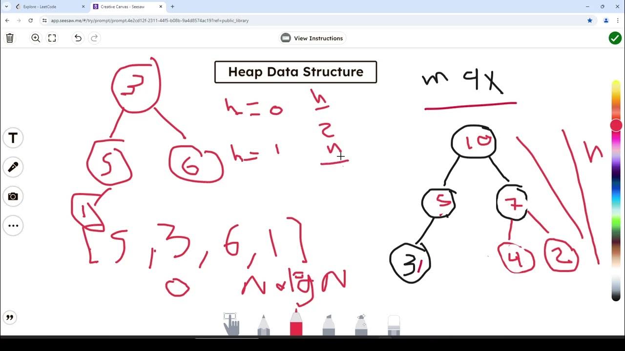 17 - Intro to Heap Data Structure - Arabic - YouTube