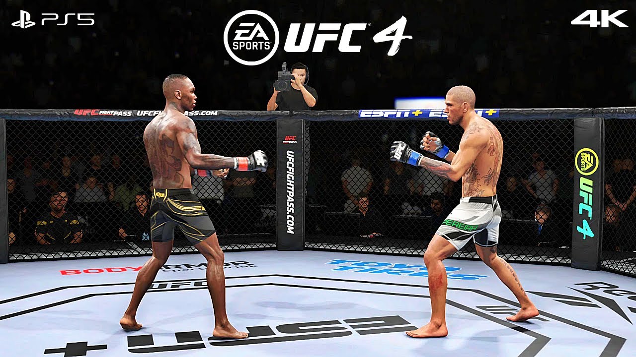 EA Sports™ UFC 4 🥊 Israel Adesanya VS Alex Poatan 🥋 GamePlay UFC 4 PS5 ...