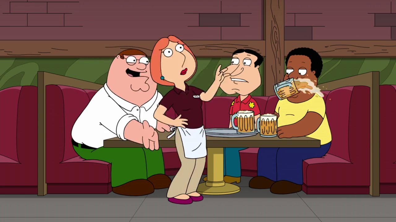 Family Guy - Whoa, check out the turd-cutter on the new chick - YouTube