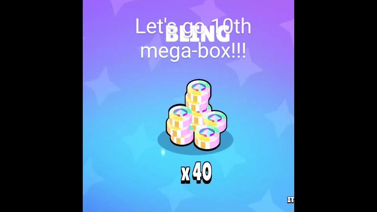 10th mega-box!!! #megabox #brawlstars #shorts - YouTube