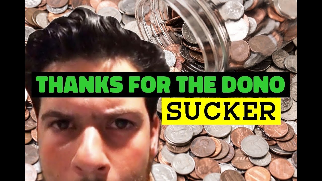 SALMON ANDY: SHOWS ZERO APPRECIATION FOR 50.00 DONATION - YouTube