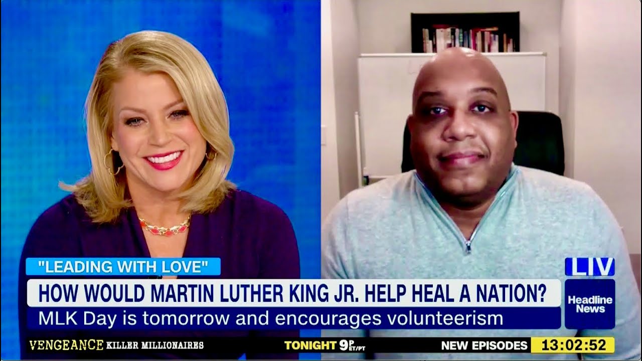 CNN HLN interviews Author Omar L Harris about how MLK taught us to Lead ...