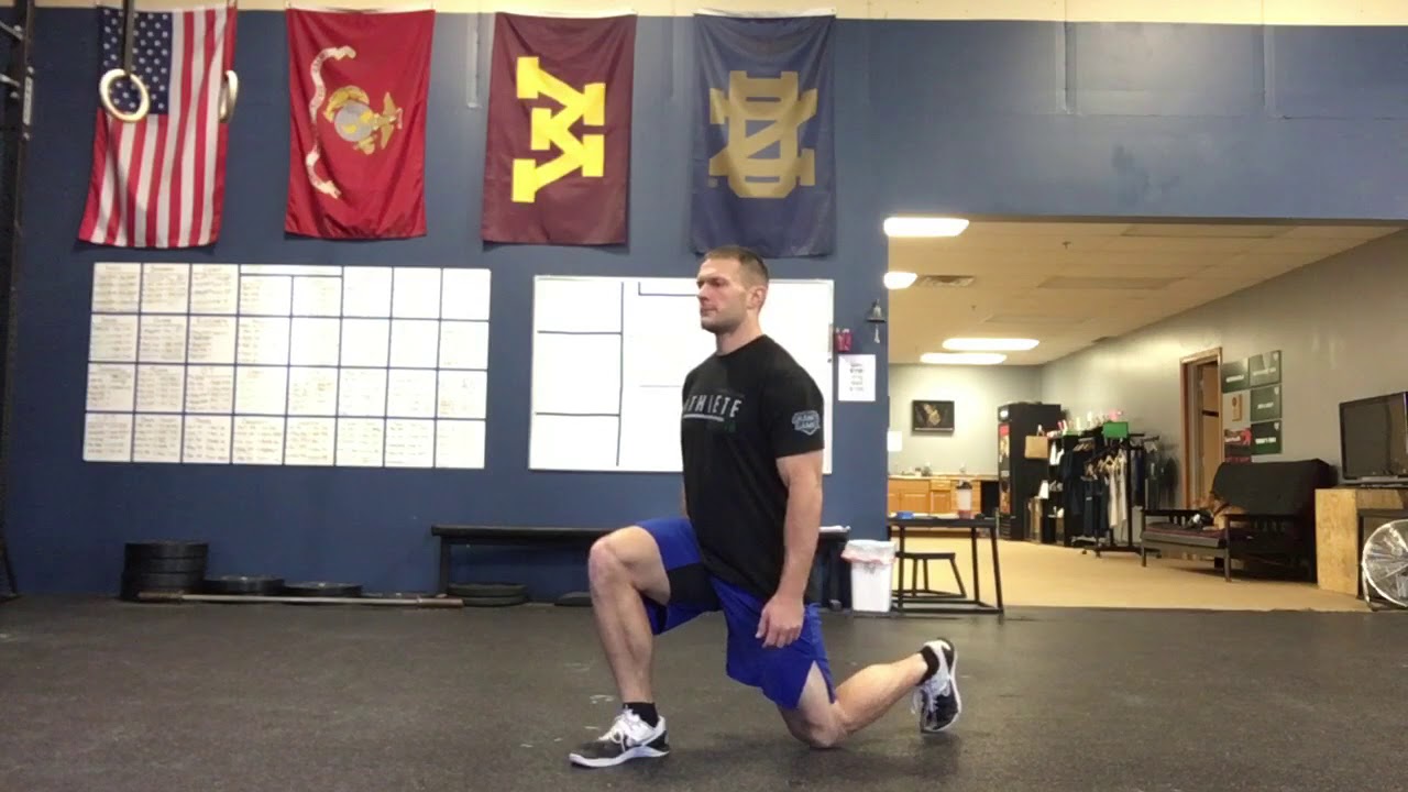 Alternating Stationary Lunges - YouTube