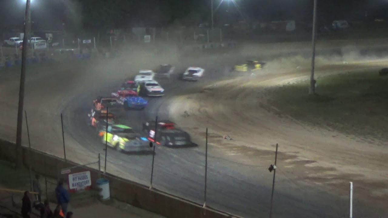 Street Stock Feature at Crystal Motor Speedway on 07-07-2018! - YouTube