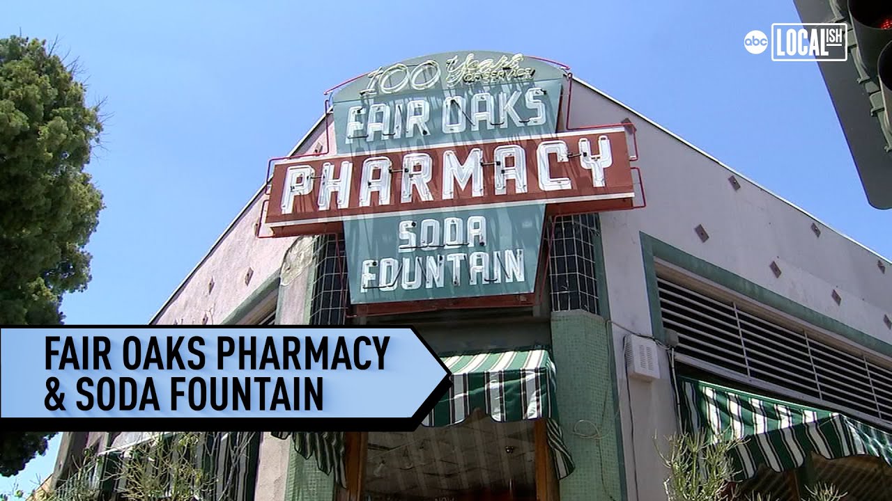 Vintage Route 66 pharmacy and soda fountain serves taste of the past to ...