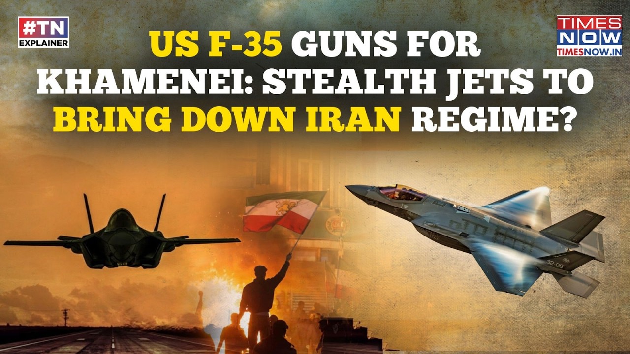 US F-35 Guns For Khamenei: Stealth Fighter Jets Reach UK & Spain, Eye ...