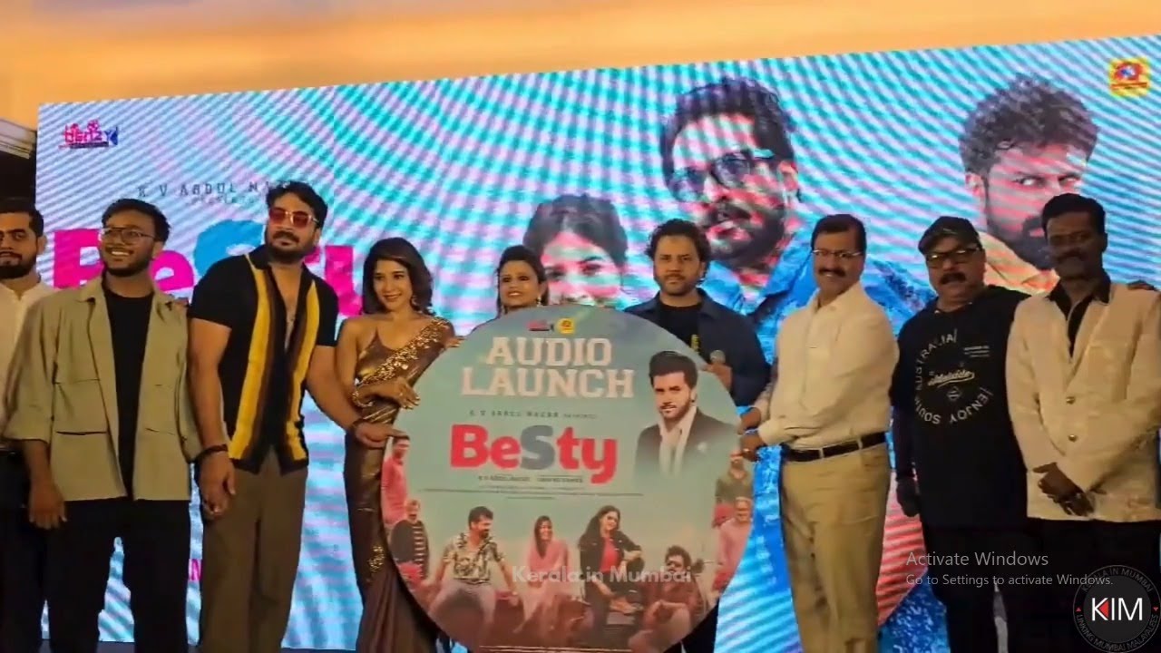 "An unforgettable night at the 'BESTY' song launch by Benzy Productions ...