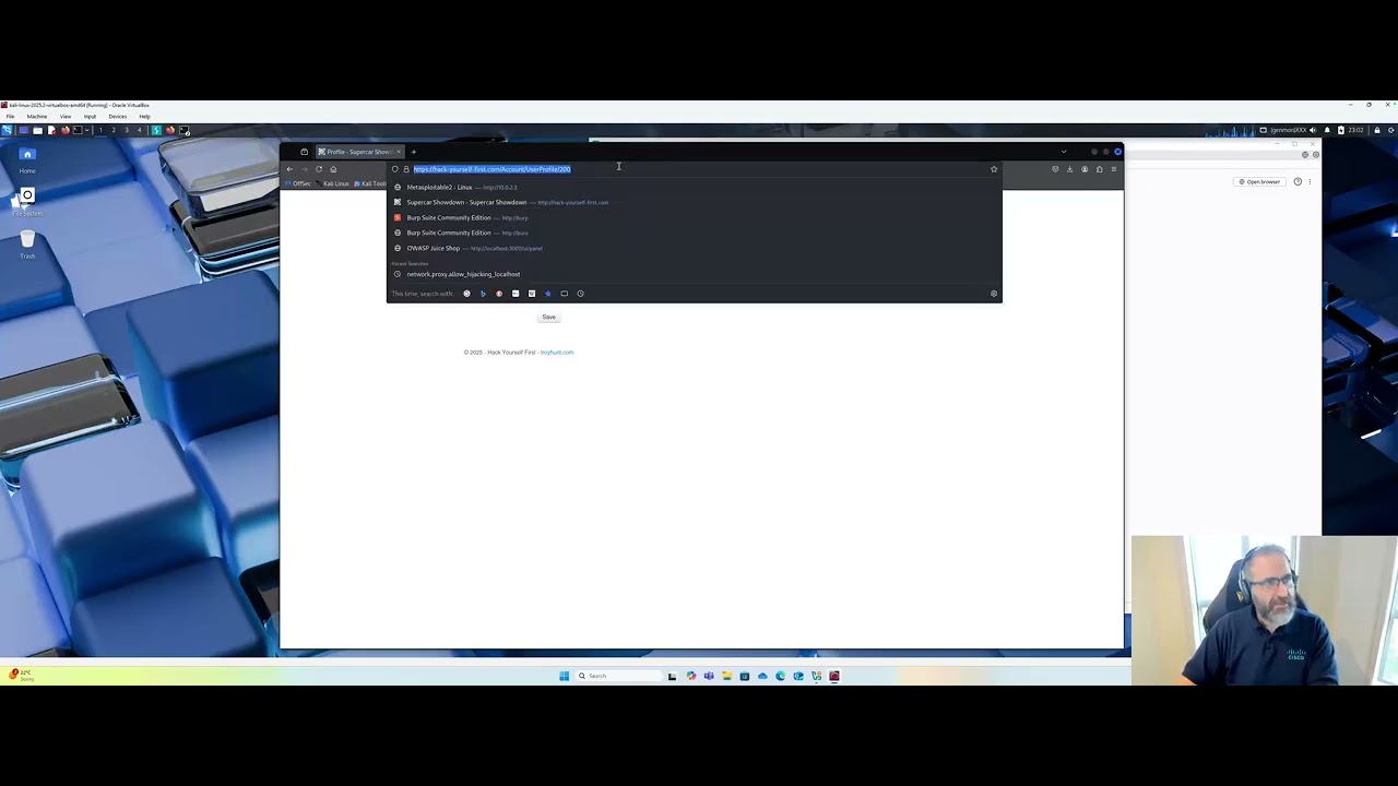 IDOR Lab — Exploiting Insecure Direct Object References with Kali (Go ...