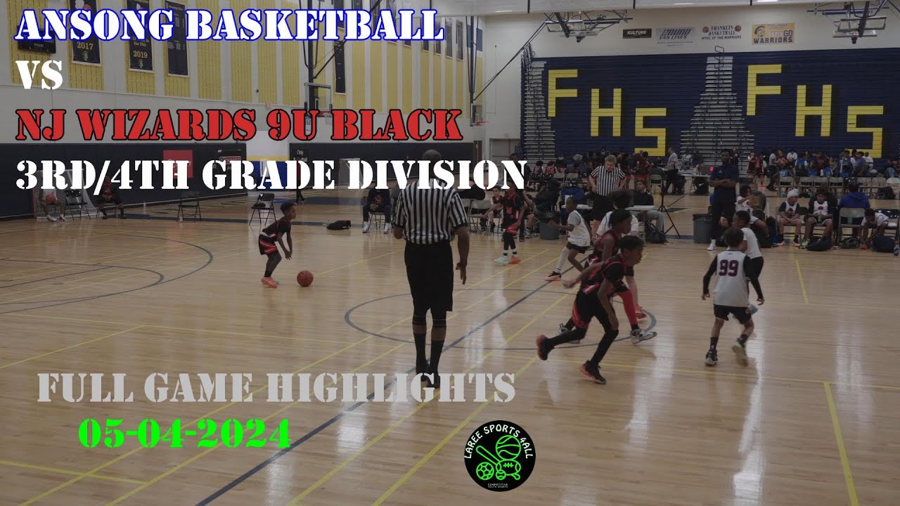 NJ Wizards 9U Black vs Ansong Basketball 05-04-2024 - YouTube