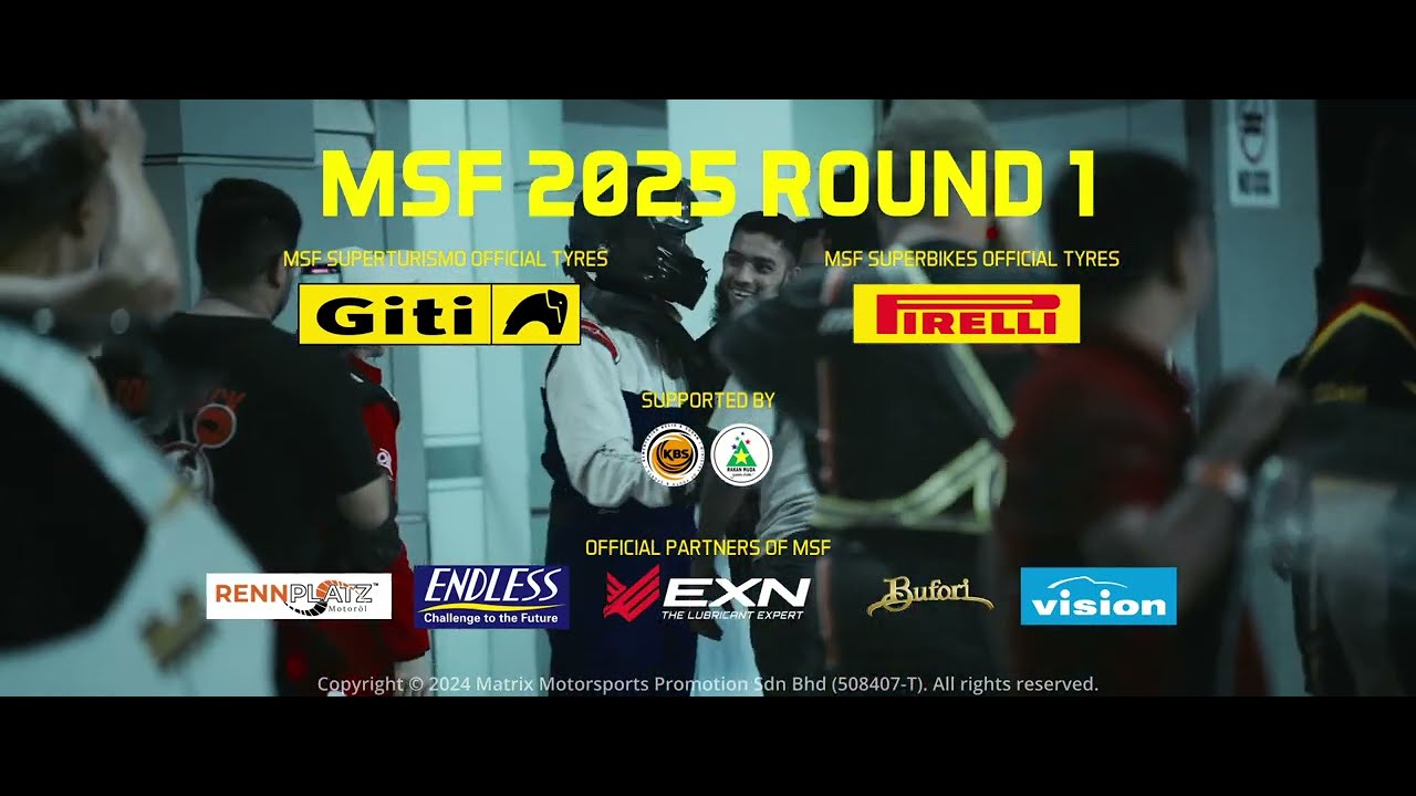 OFFICIAL MSF 2025 AFTERMOVIE: ROUND 1 - YouTube