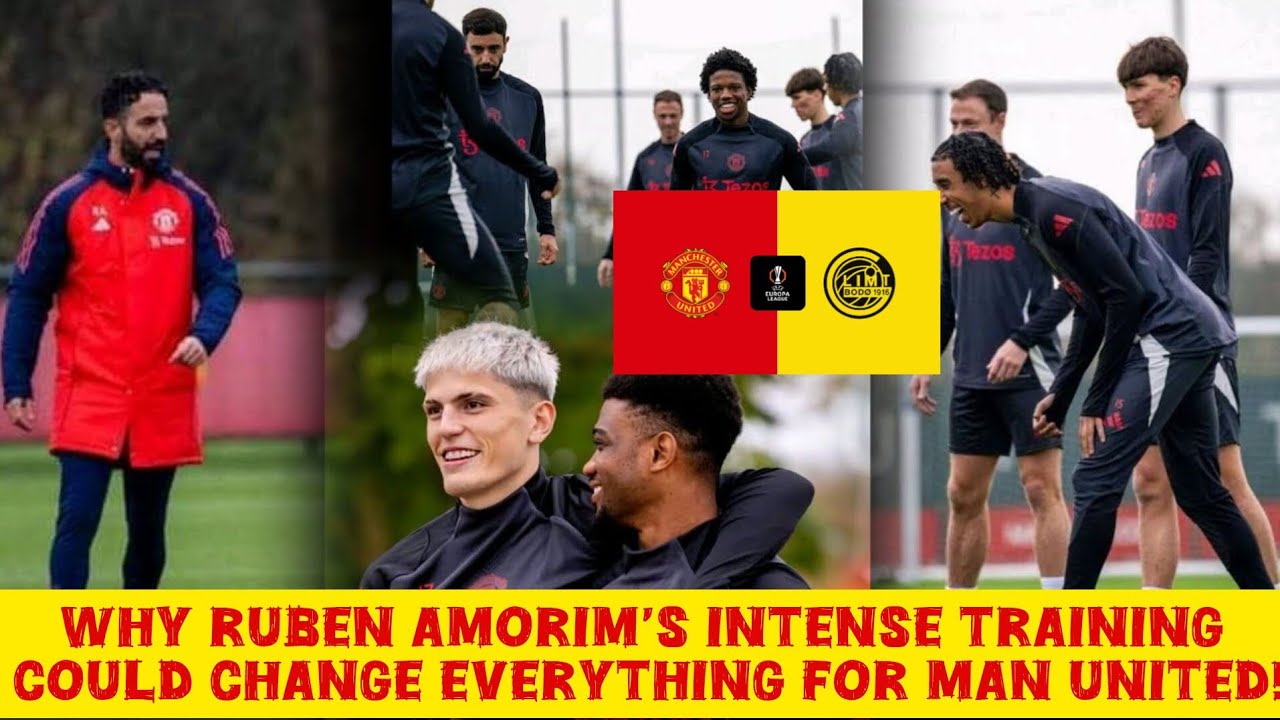 🚨 INSIDE AMORIM’S INTENSE TRAINING: THE SECRET TO MAN UNITED'S EUROPA ...