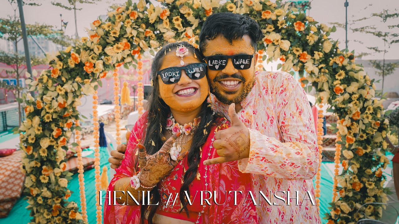 “Building a love story that will last forever.” | Henil & Vrutansha ...