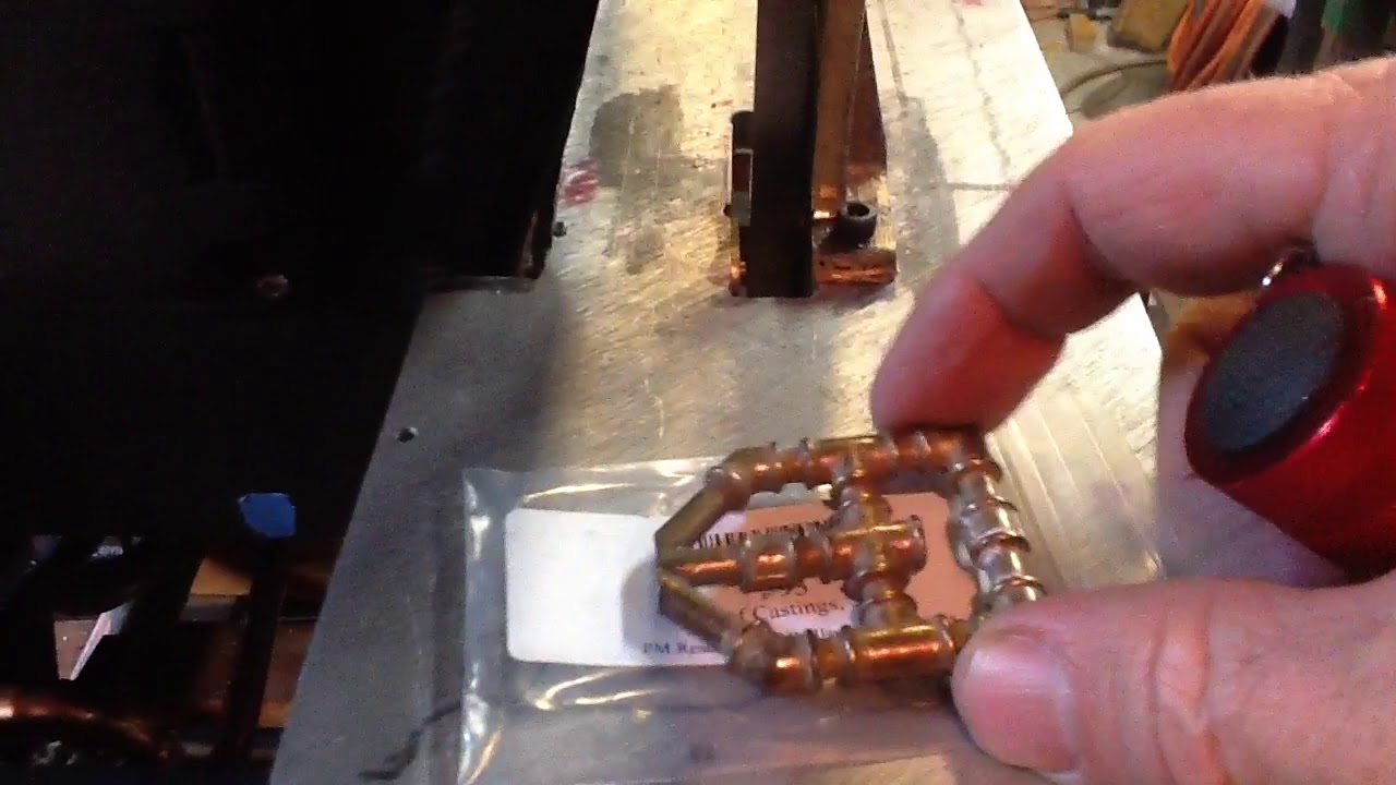 Allen Mogul steam brake lines, Part 4 - YouTube