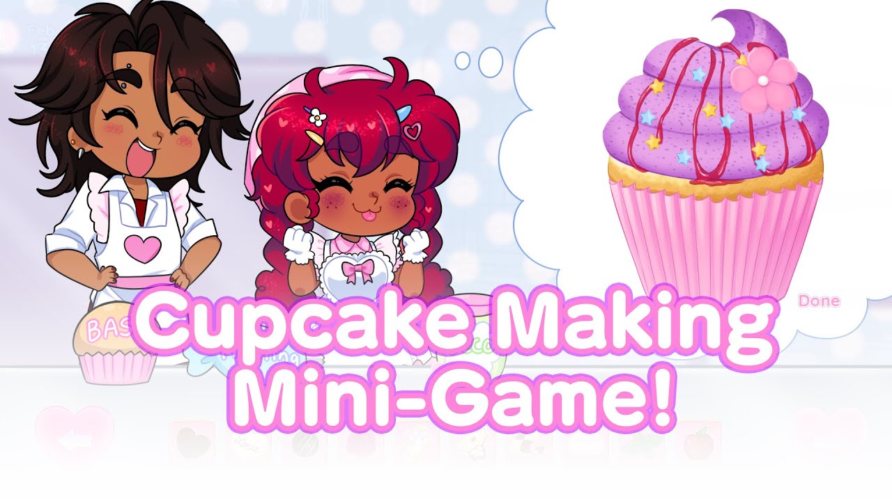 Cupcake Making Mini-game!🧁- Preview and Behind the Scenes comments ...