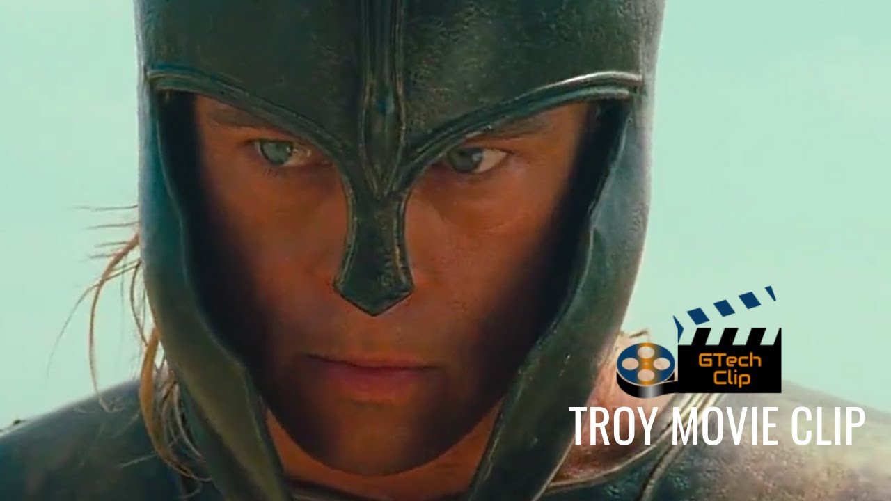 Troy - Achilles and Hector Fight Scene - YouTube