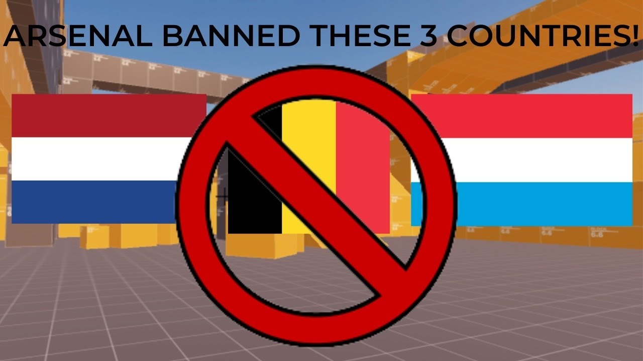 SO ARSENAL BANNED 3 EUROPEAN COUNTRIES (Netherlands, Belgium ...