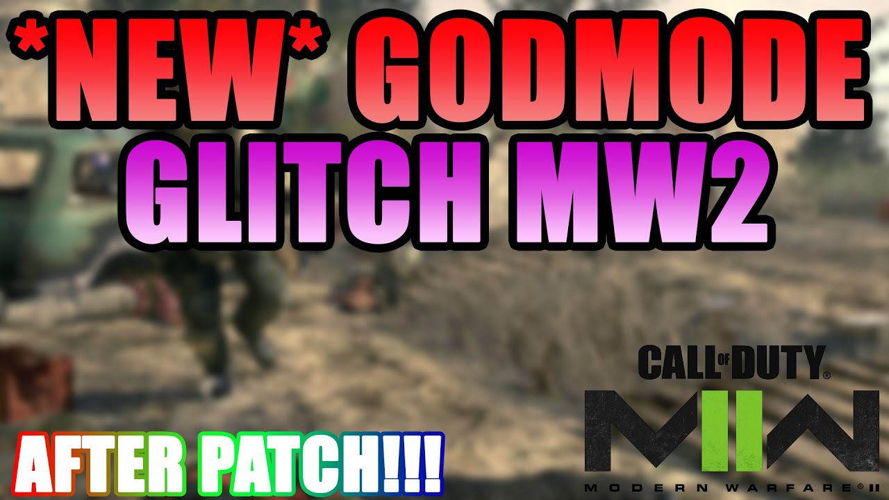 *NEW* MW2 GOD MODE GLITCH AFTER PATCH - CAMO GLITCH MULTIPLAYER BOT ...