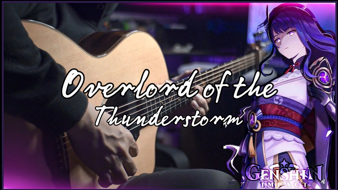 Overlord of the Thunderstorm - Inazuma Battle Theme on Acoustic Guitar ...