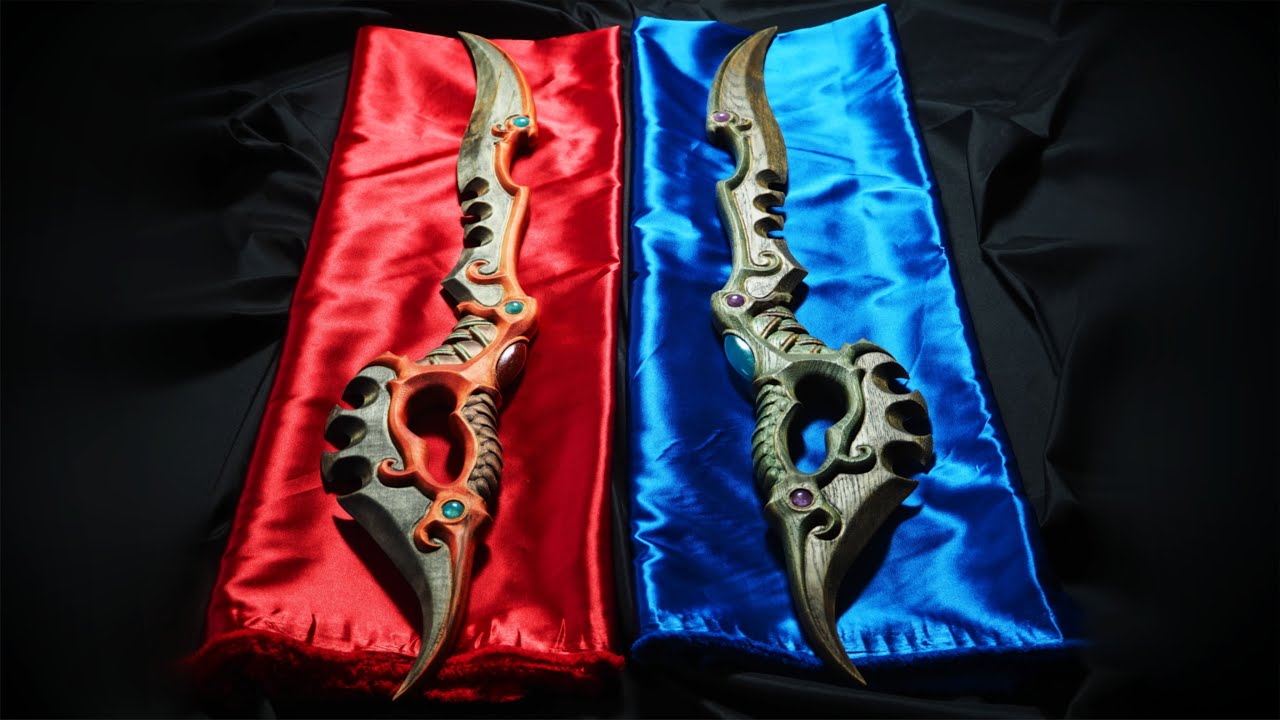 Making a Dragonscale-Encrusted Longblade from World of Warcraft - YouTube