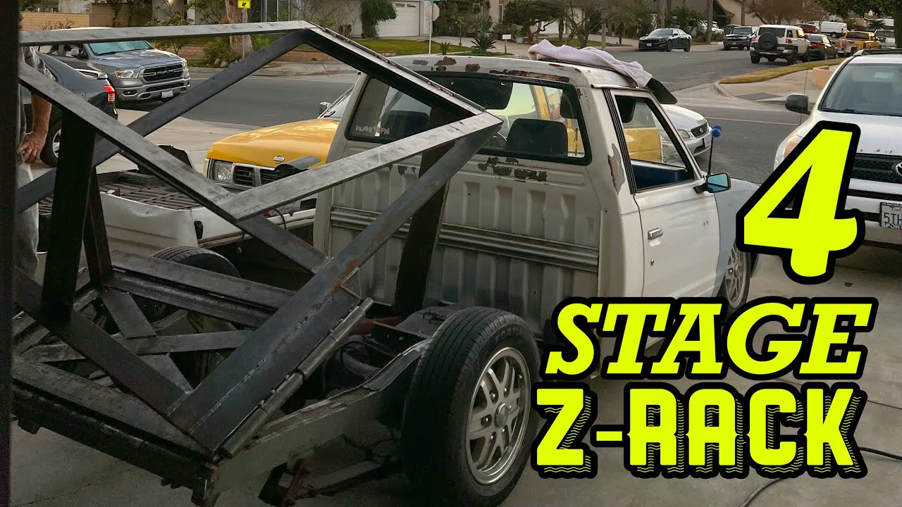 BUILDING A 4 STAGE Z-RACK [pt.2] - YouTube