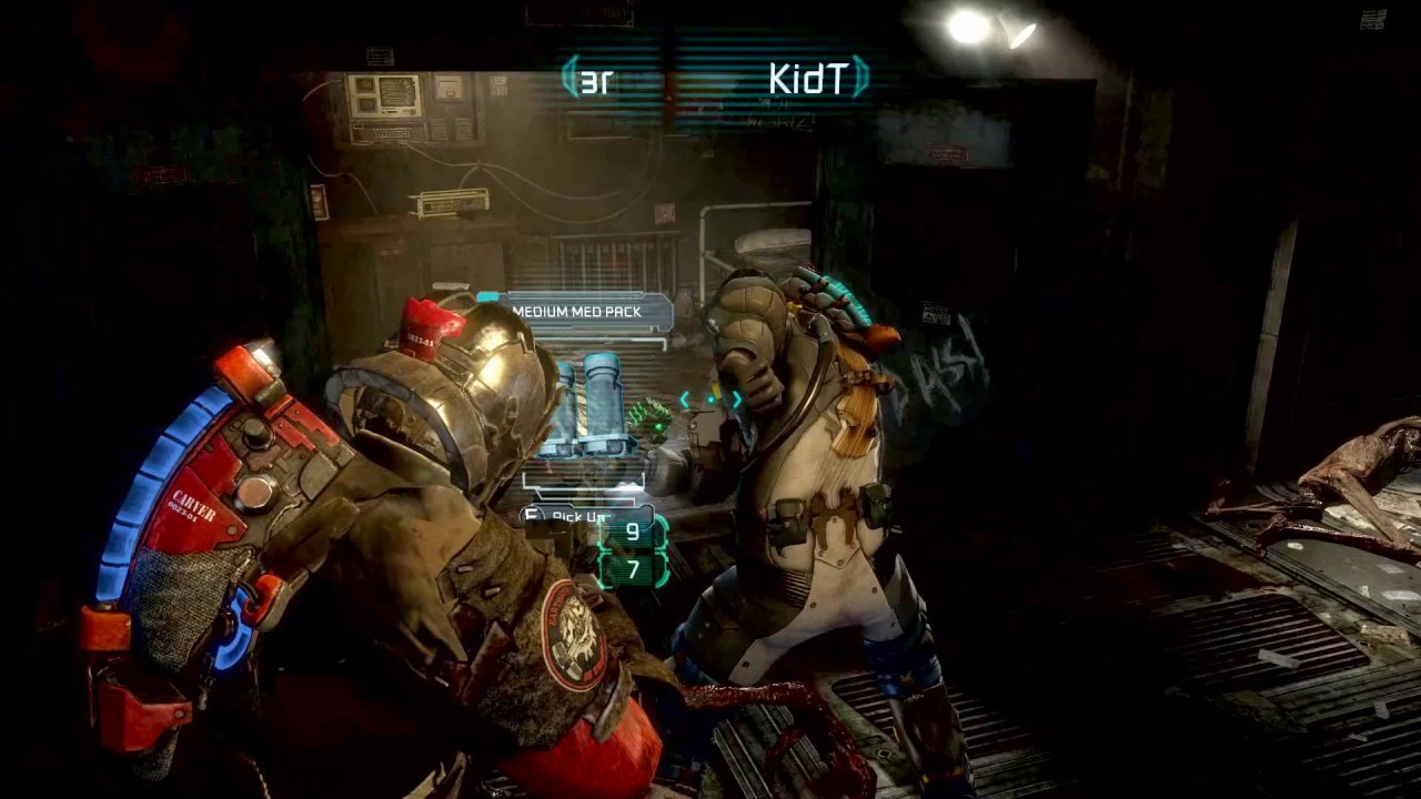 Dead Space 3 - Co-op - Chapter 9: Onward - Part 6 - Skeleton Zombies ...