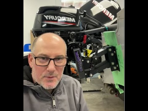 Panther Retractable Boat Motor Mount #55-0407AL - How easy is it to ...