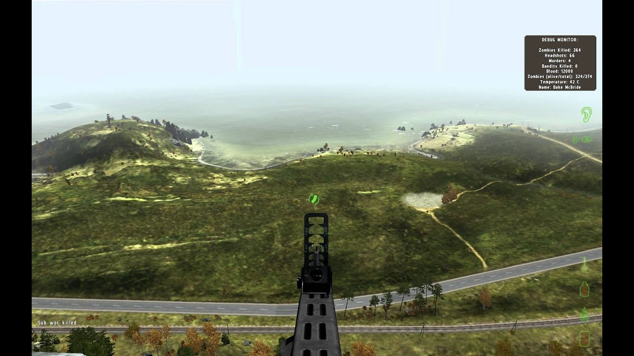 DayZ - m203 grenade distance test - YouTube