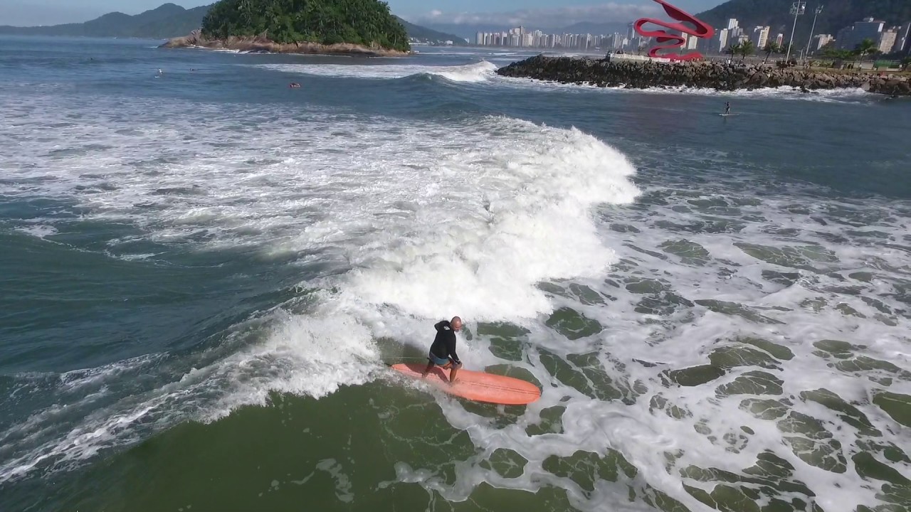 Surf no Quebra Mar - Santos (01-05-2017) - YouTube