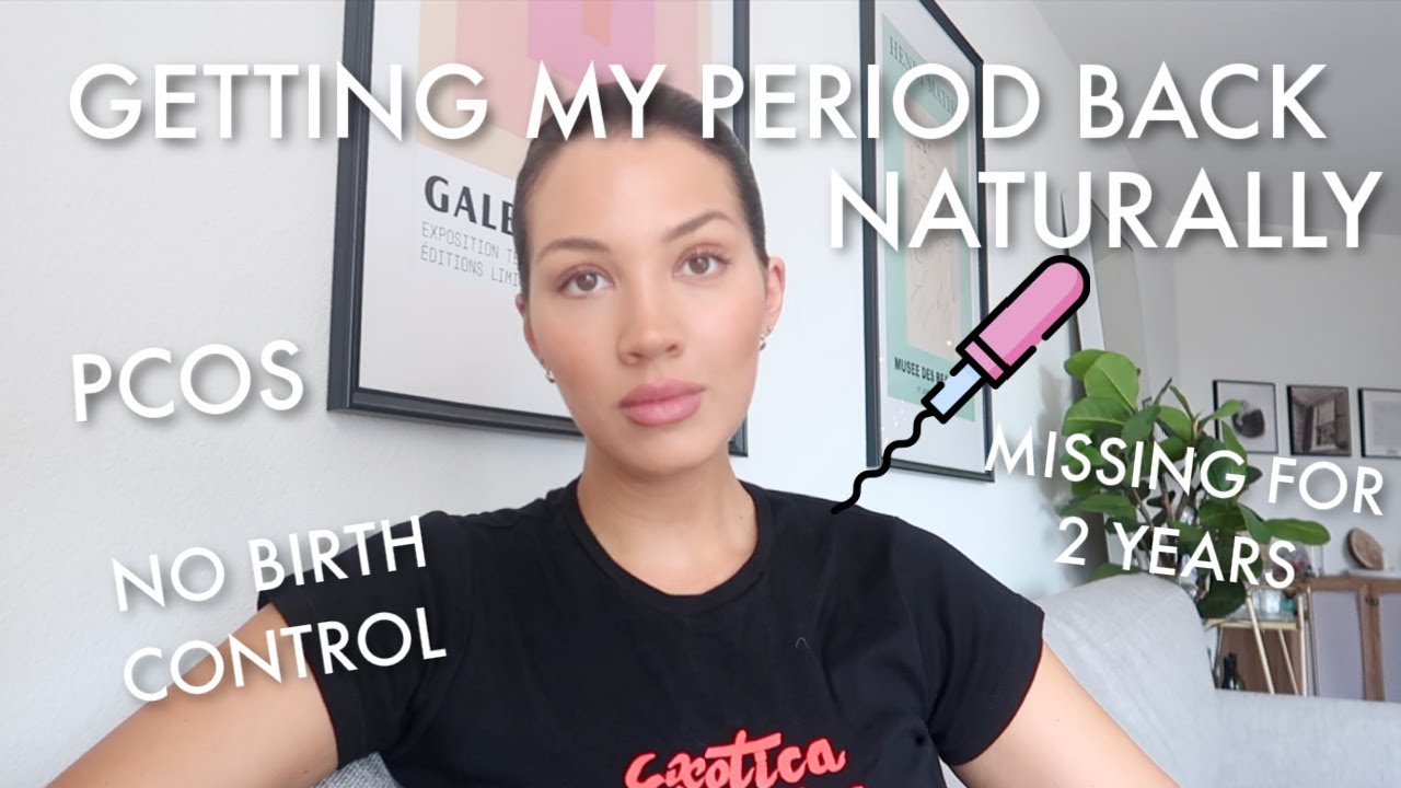 How I Got My Period Back After 2 Years: Amenorrhea and PCOS - YouTube