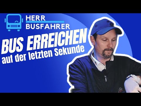 Schnell wie der Blitz: Auf den letzten Drücker den Bus erwischen! #öpnv ...