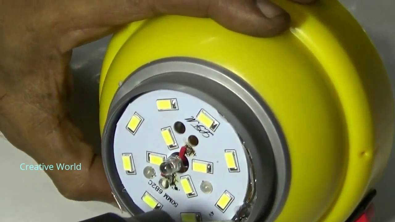 How to make Homemade LED Flashlight - YouTube